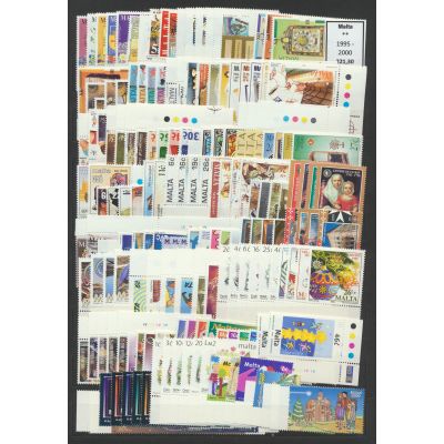 Malta 1995-2000 | Tyrol Phila